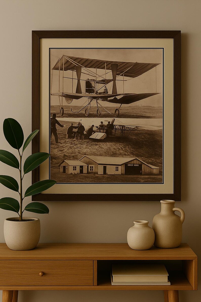Early Days of Flight - Vintage Aircraft at Short Brothers Hangarearly ...