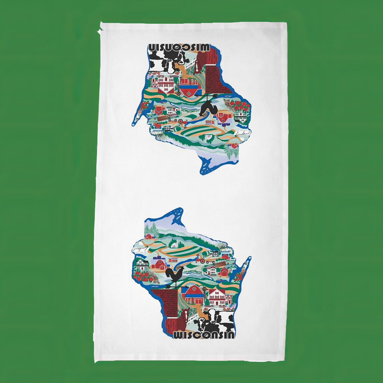 Wisconsin Country Sampler Ceramic Tile, Trivet, Decorative Tile 003 - Etsy