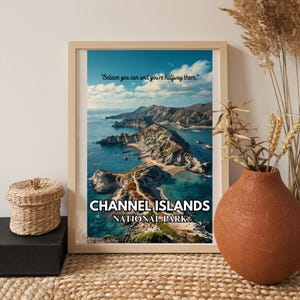 Channel Islands National Park Wall Art/inspirational Quote Print/nature ...