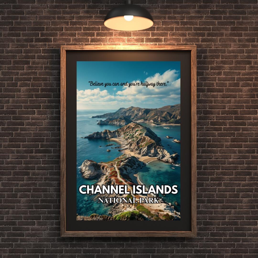 Channel Islands National Park Wall Art/inspirational Quote Print/nature ...