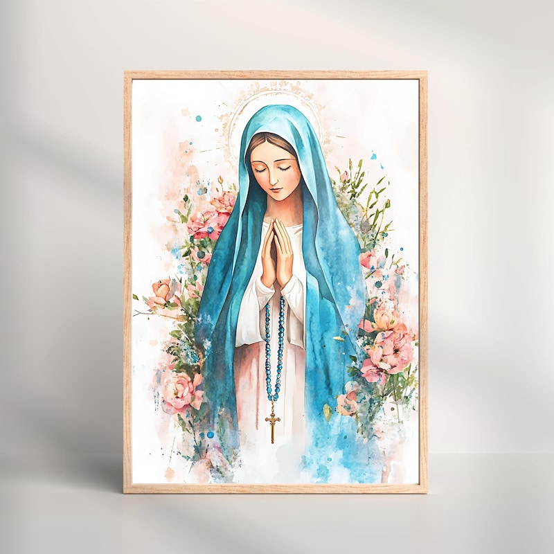 Rosary Poster - Etsy
