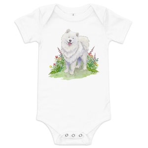 Samoyed Baby Bodysuit Custom Samoyed Shirt Samoyed Lover - Etsy