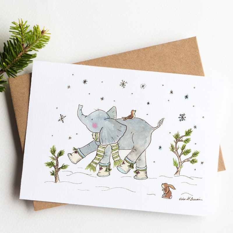 Elephant Cards - Etsy