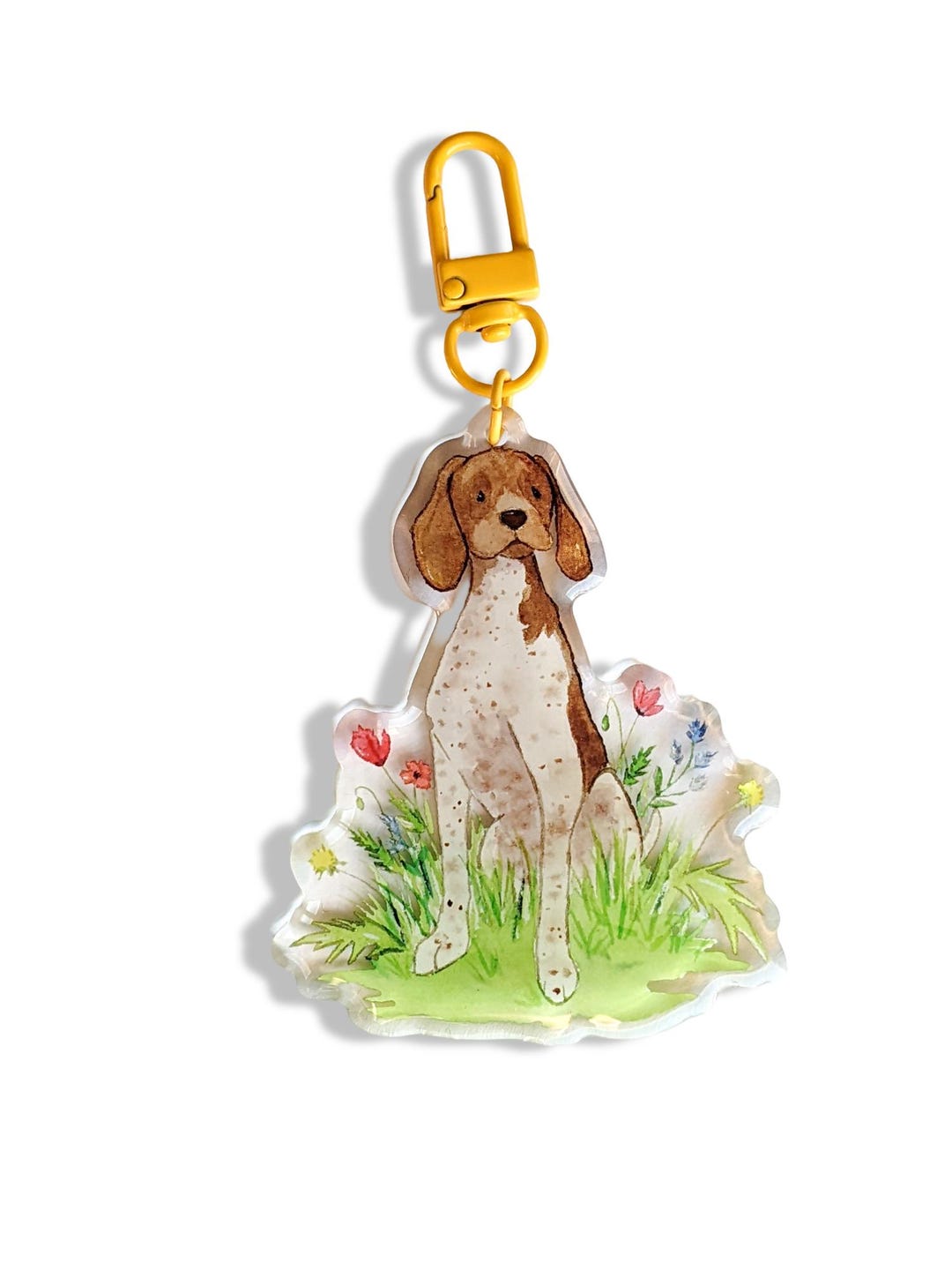 Acrylic German Shorthaired Pointer Keychain, Pointer Gift, Pointer ...