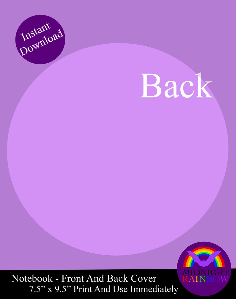 Printable Composition Notebook Cover PNG Back to School Personal ...