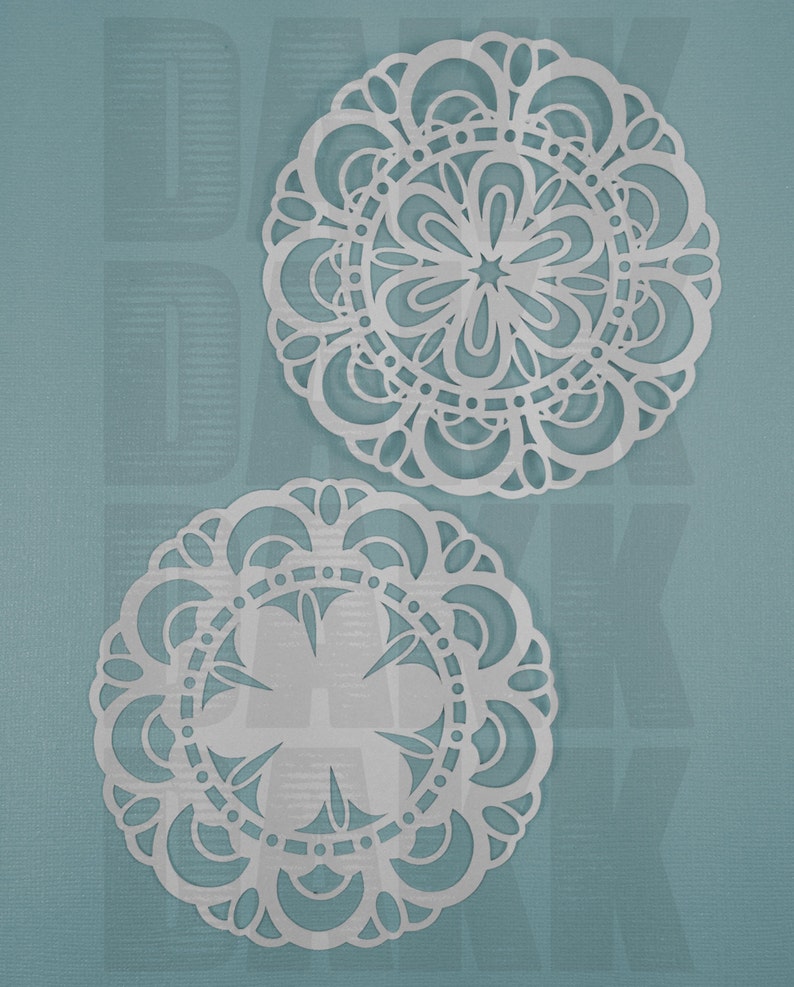Doily PNG and SVG Files - Etsy