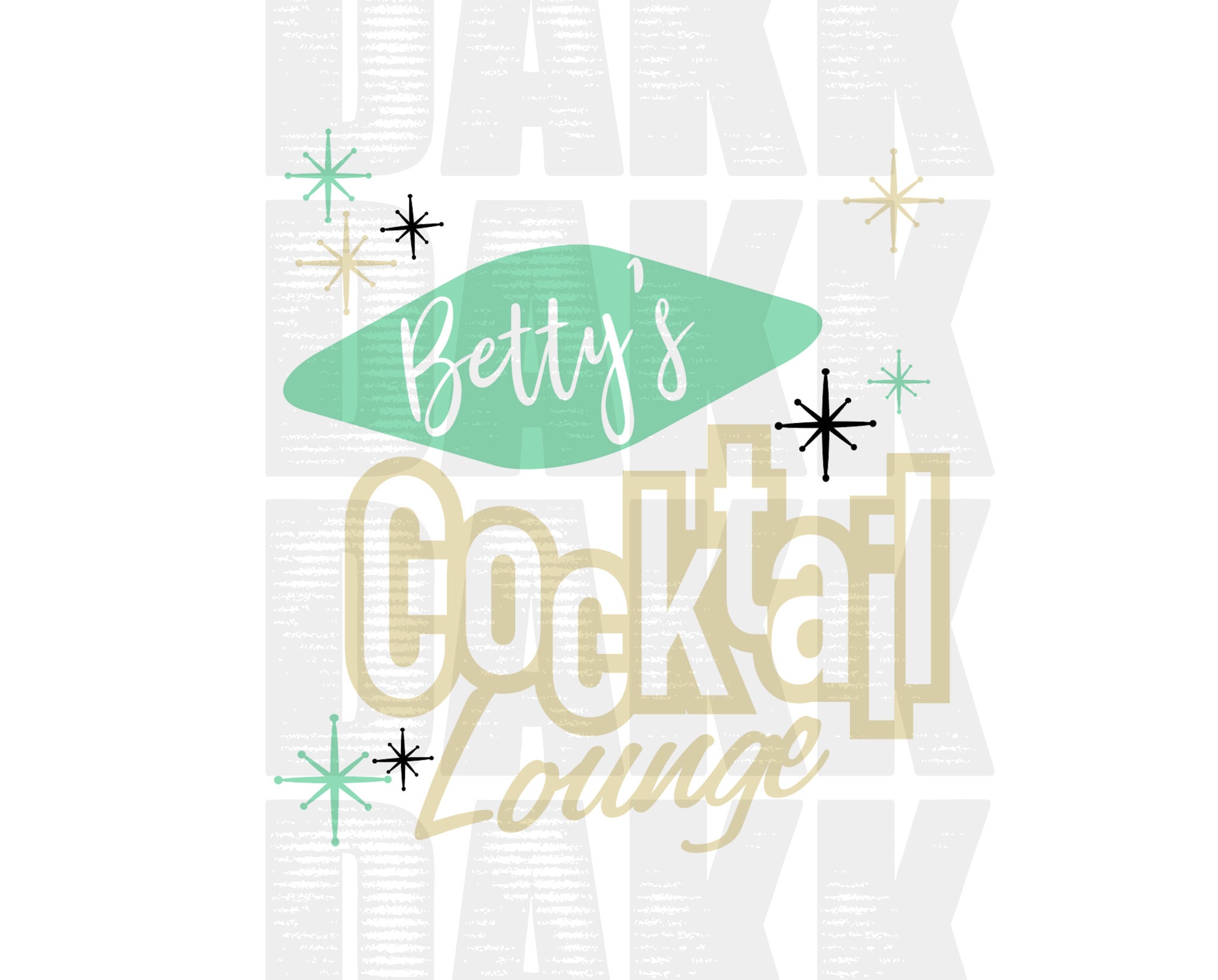 Retro Signs Kit PNG and SVG Files - Etsy