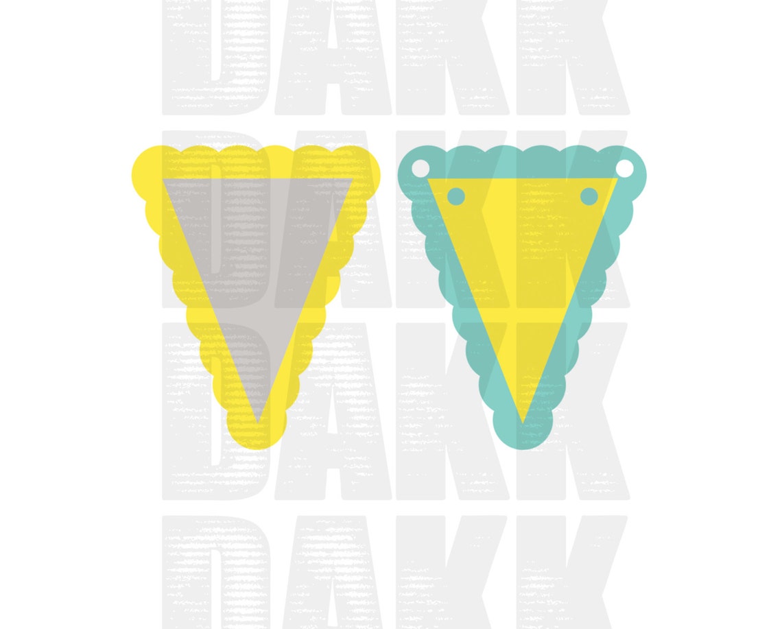 Pennant SVG File - Etsy