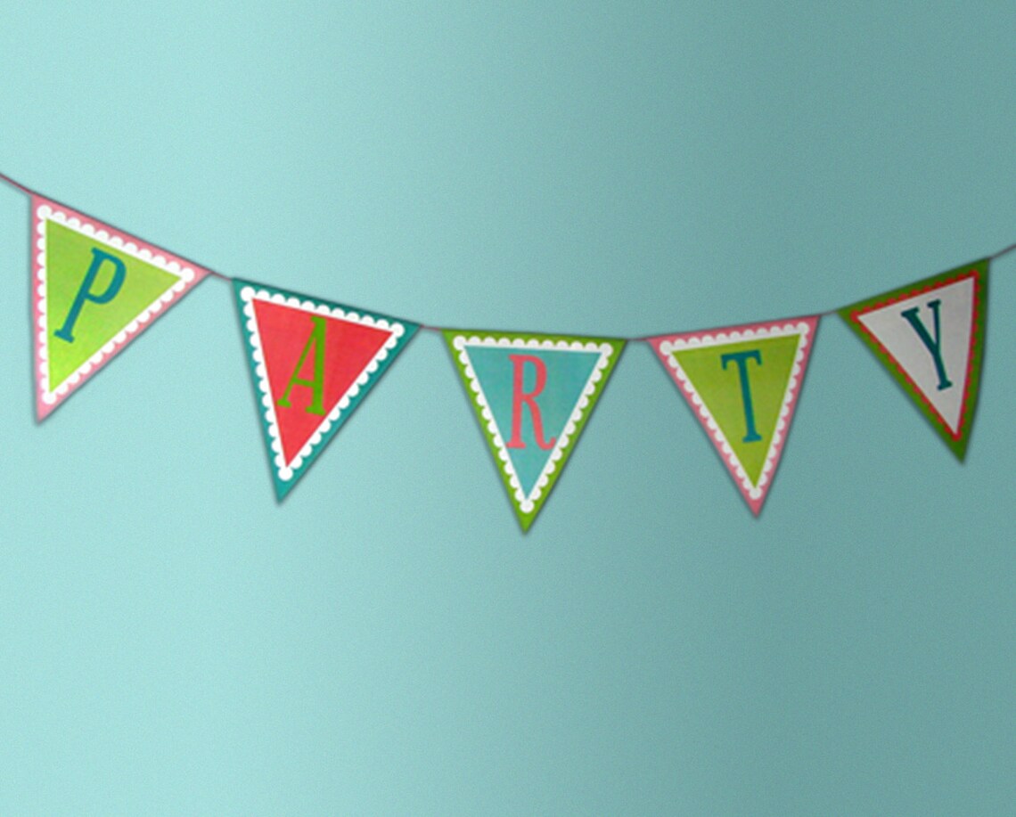 Pennant SVG File - Etsy
