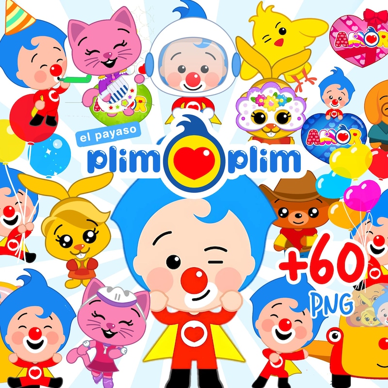 Plim Plim Characters Png - Etsy