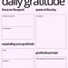 Gratitude Journal Printable | Daily Reflection Worksheet PDF - Etsy