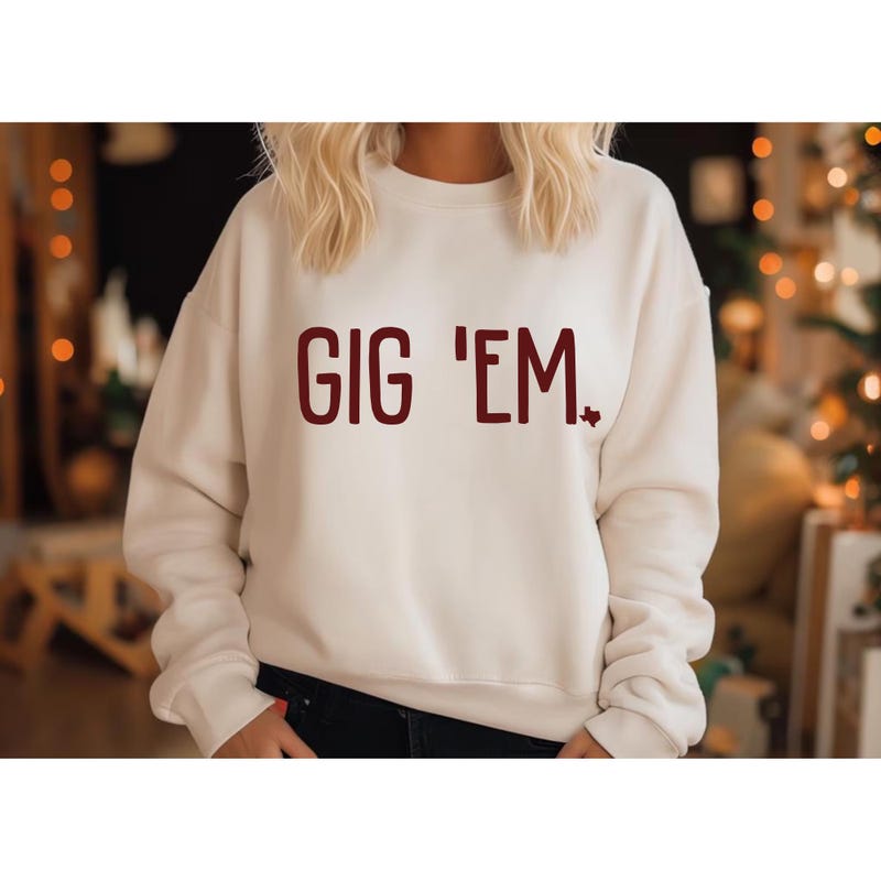 Gig Em - Etsy