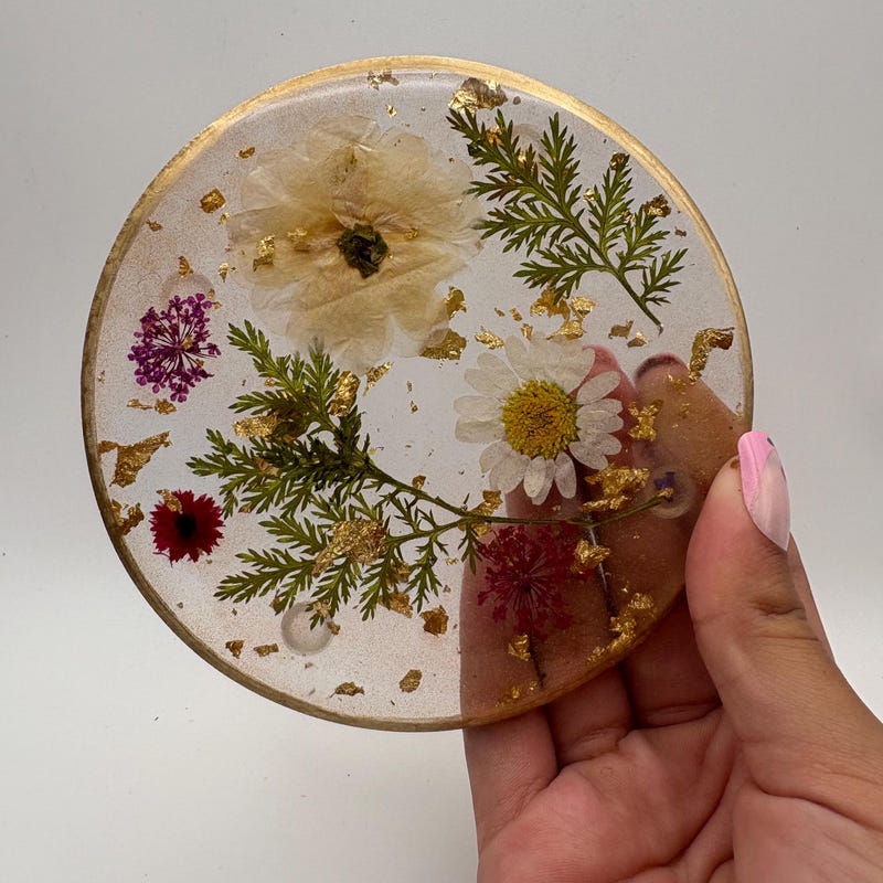 Clear Coasters - Etsy