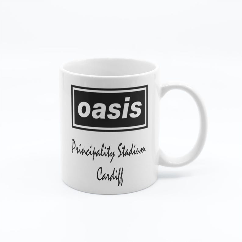 Oasis Tour 2025 Mug, We Were There. Personalized Concert Setlist, Date ...