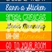 Printable Behavior Chart Rainbow 2 Options - Etsy