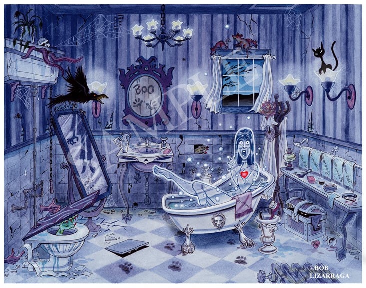 Haunted House Bathroom