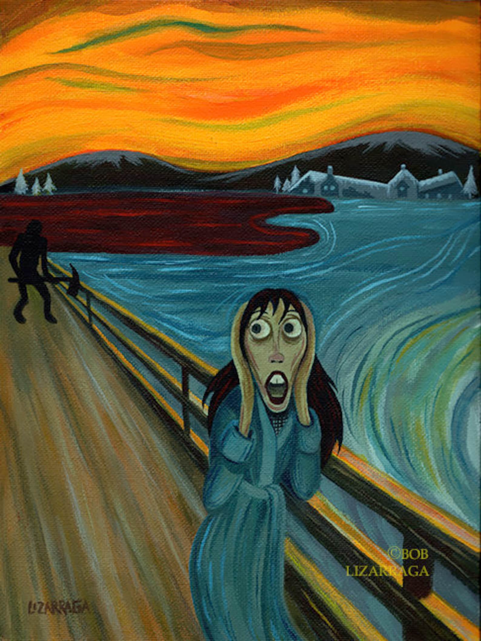 THE SCREAMING Print - Etsy