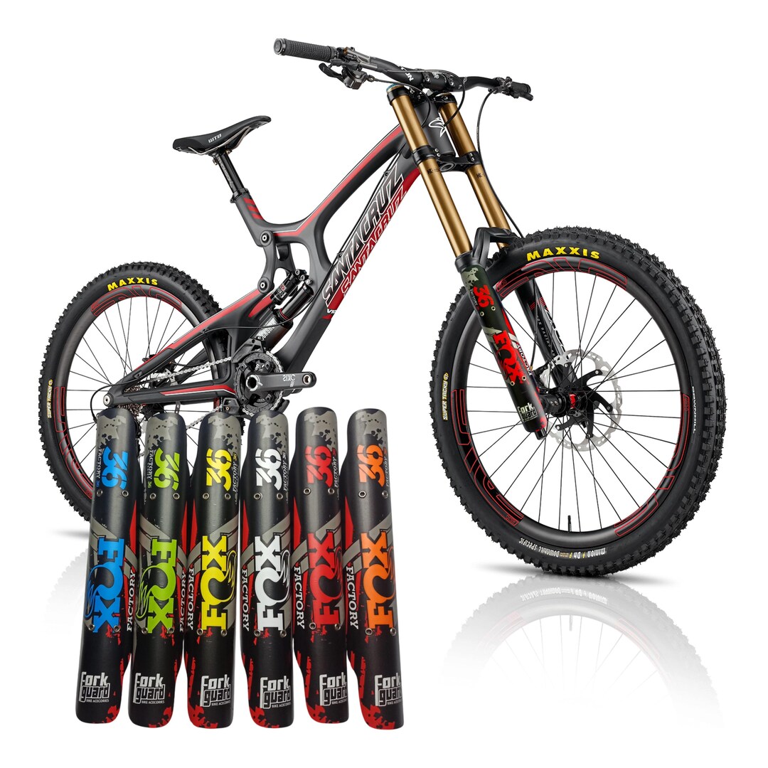 MTB Bike Fork Guard Universal Fit – Durable Front Shock Protection ...