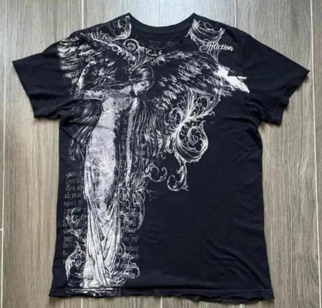 Affliction Fallen Angel T-shirt - Etsy
