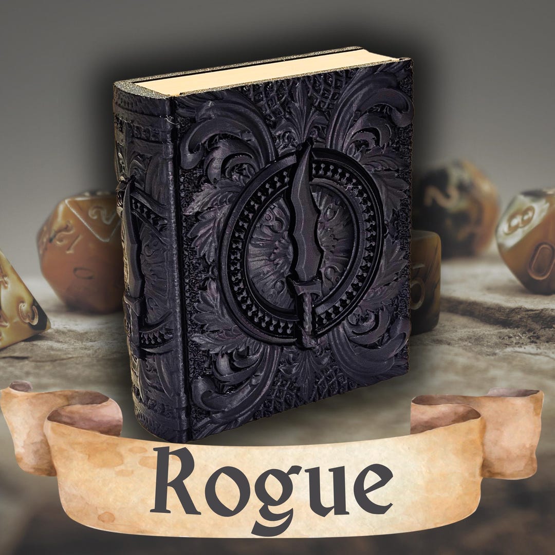 3D Printed Rogue Storage Tome: D&D, MTG, Tabletop Gaming - Custom ...