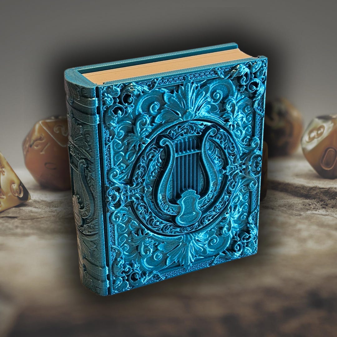 Bard Storage Tome | Custom Colors & Inserts | Fates End | Dungeons and ...