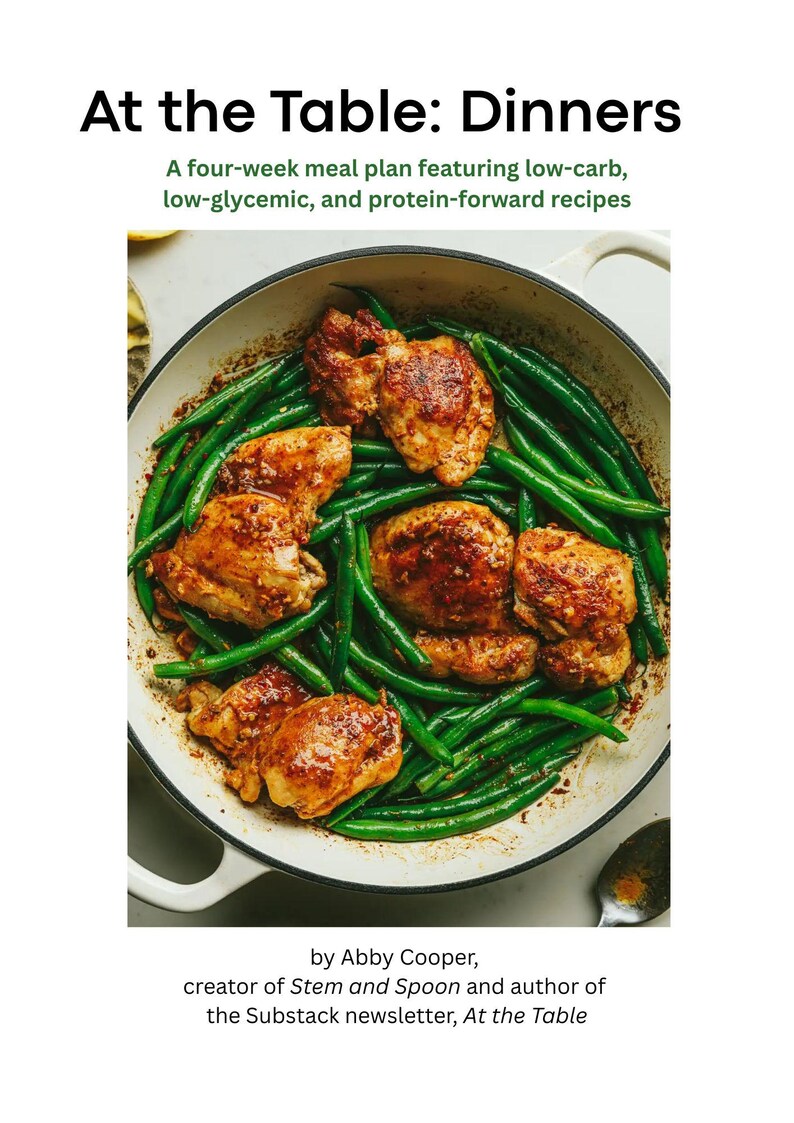 4-week Low-carb Meal Plan - Etsy