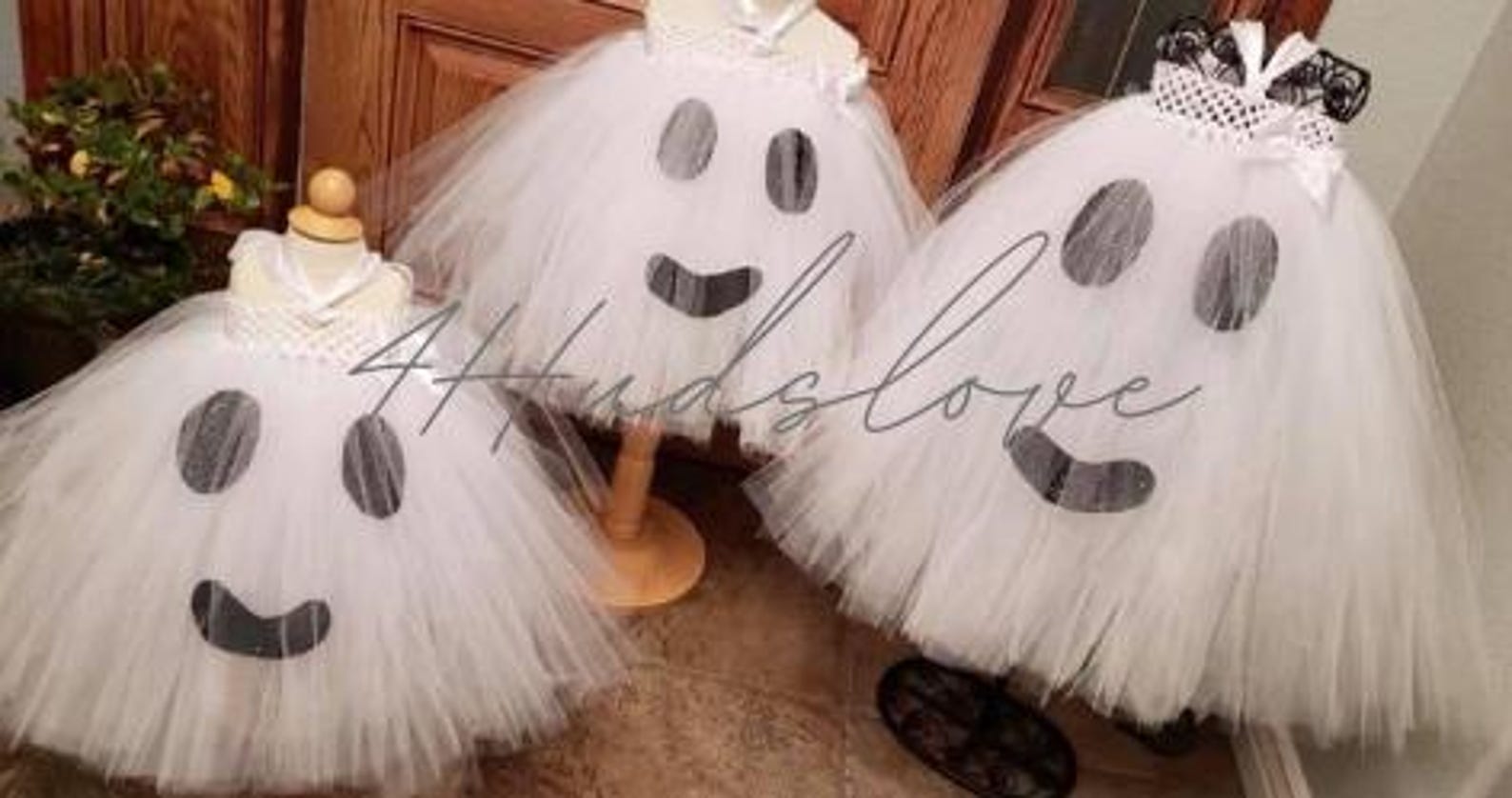 Ghost Tutu Dress, Halloween Costume, Ghost Costume, Girls Halloween ...
