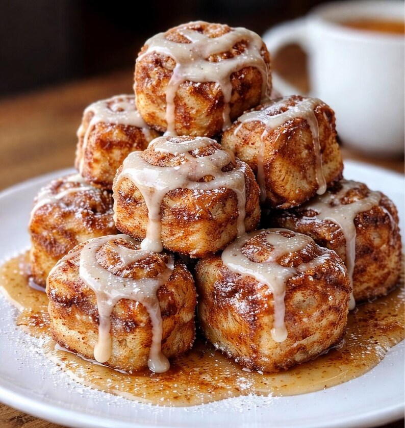 BEST RECIPE for Cinnamon Roll French Toast Bites | Comfort Food ...