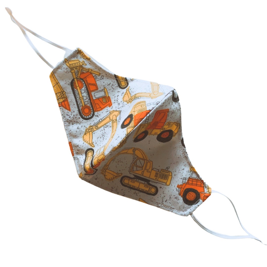 Excavator Construction Mask for Adults Adjustable Face Mask - Etsy