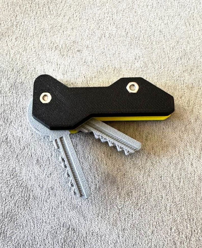 Compact Key Organizer – Modern Key Holder, Slim Keychain, Customizable ...