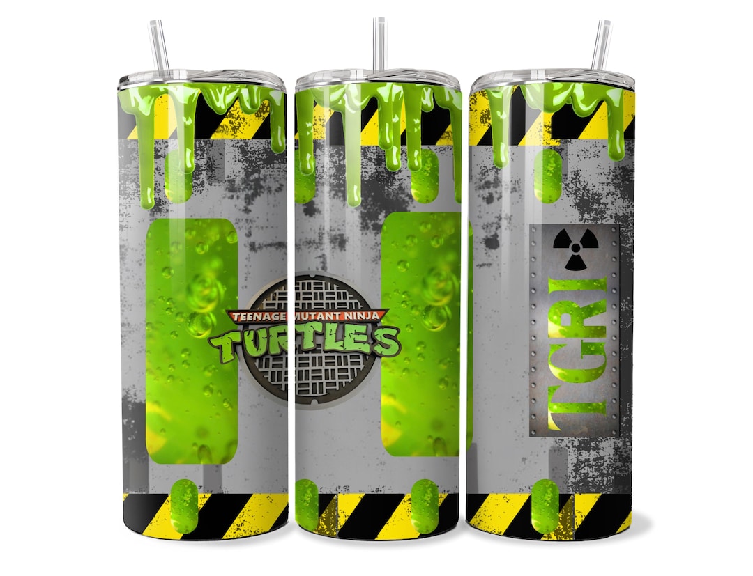 Green Oooze for TMNT ( Teenage Mutant Ninja Turtle) 20 Oz Tumbler Wrap ...