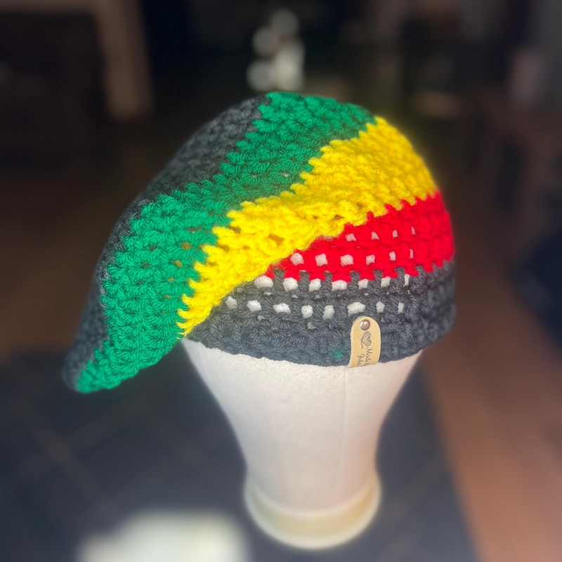Crochet Bob Marley Hat - Etsy