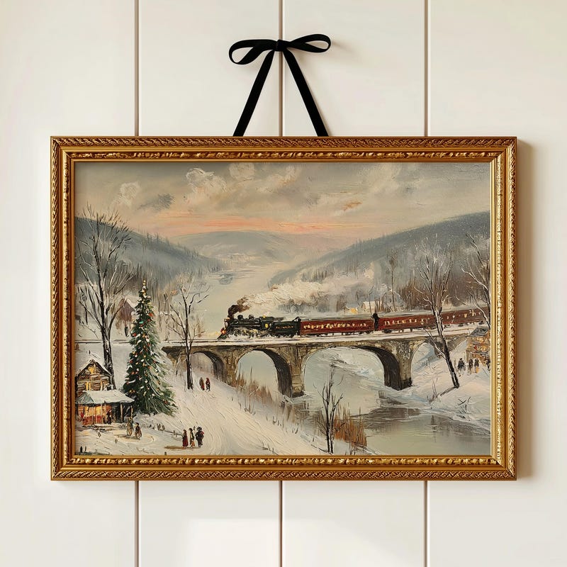 Classic Train Art Prints - Etsy