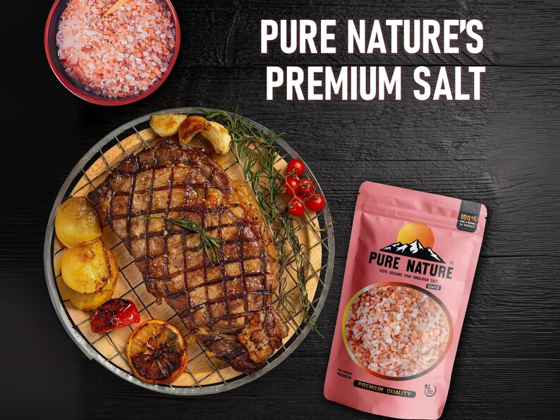 Himalayan Pink Mineral Salt Coarse Grain Pack 2lb Natural Unprocessed ...
