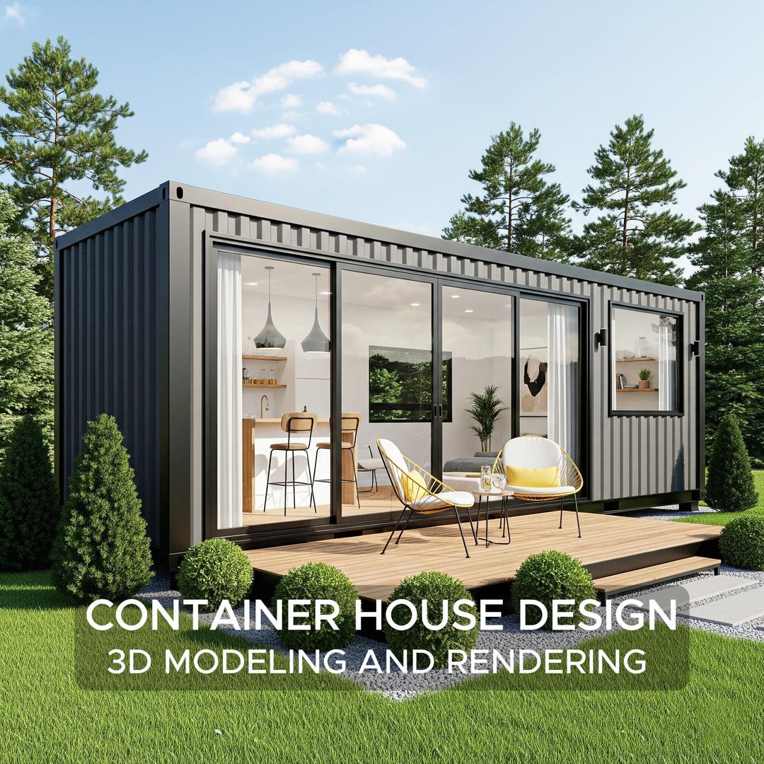Online Container House Design, Custom Container House Design, Container ...