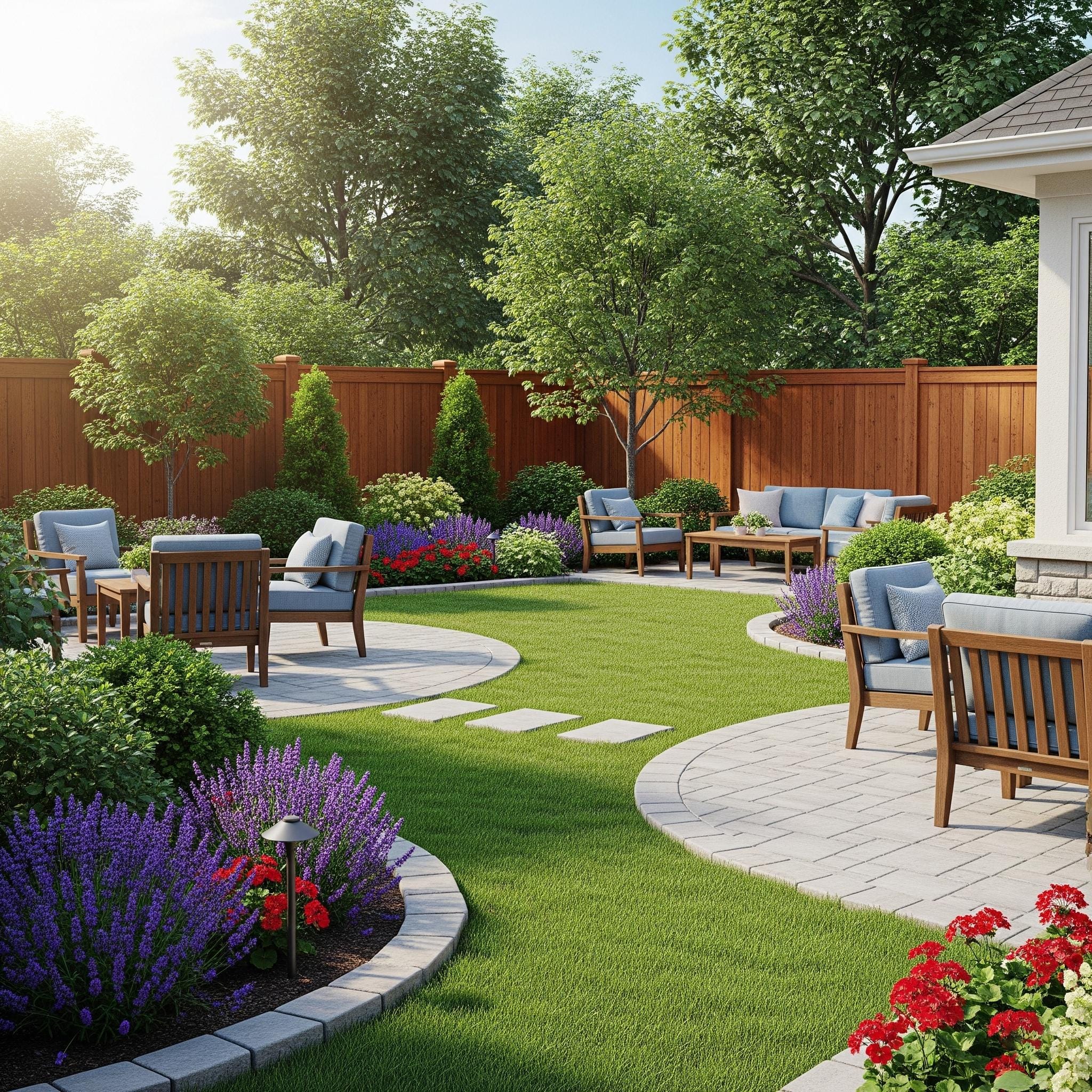 Online Garden Design, Custom Garden Design, Garden 3D Rendering ...