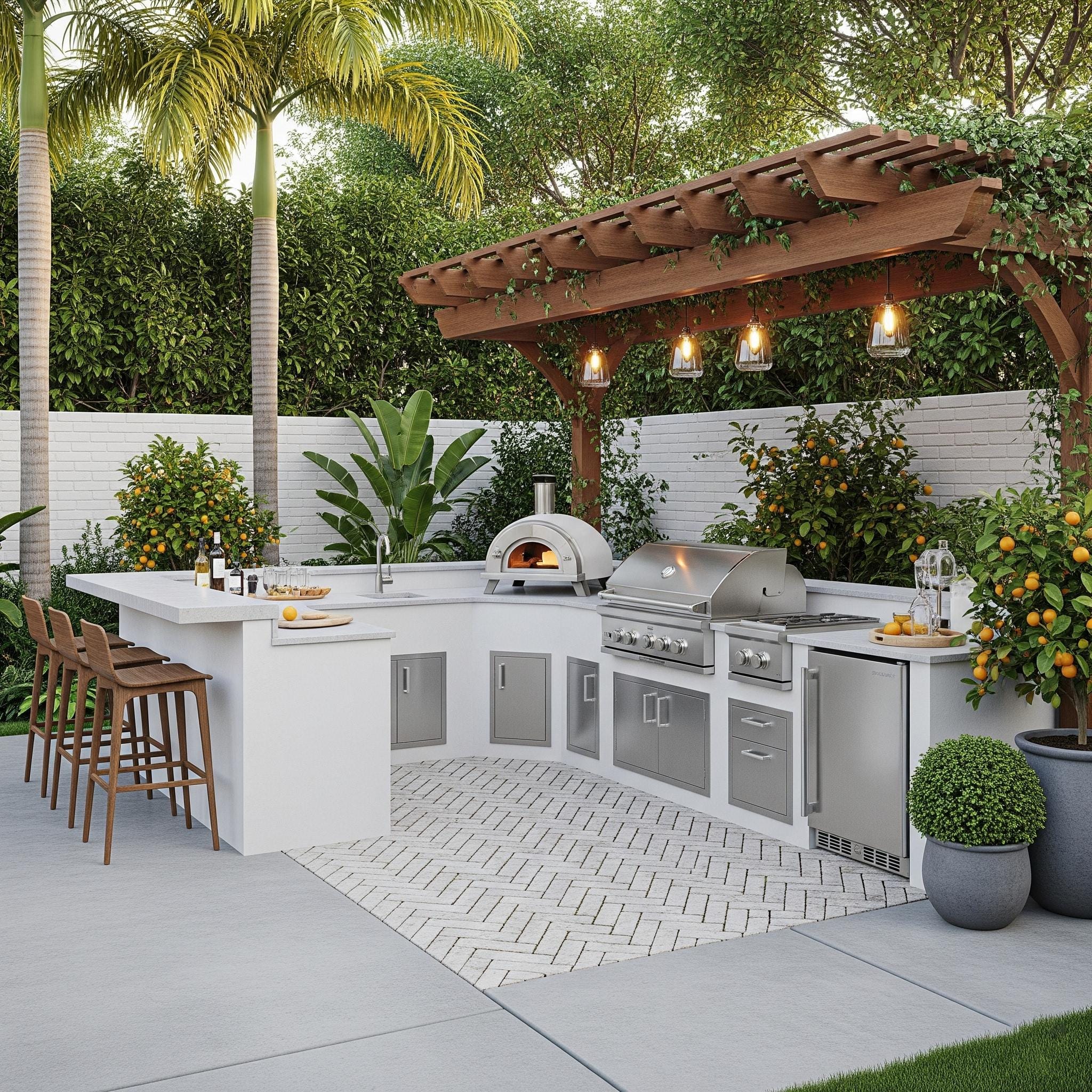 Online Outdoor Kitchen Design, Custom Outdoor Kitchen Design, Online ...