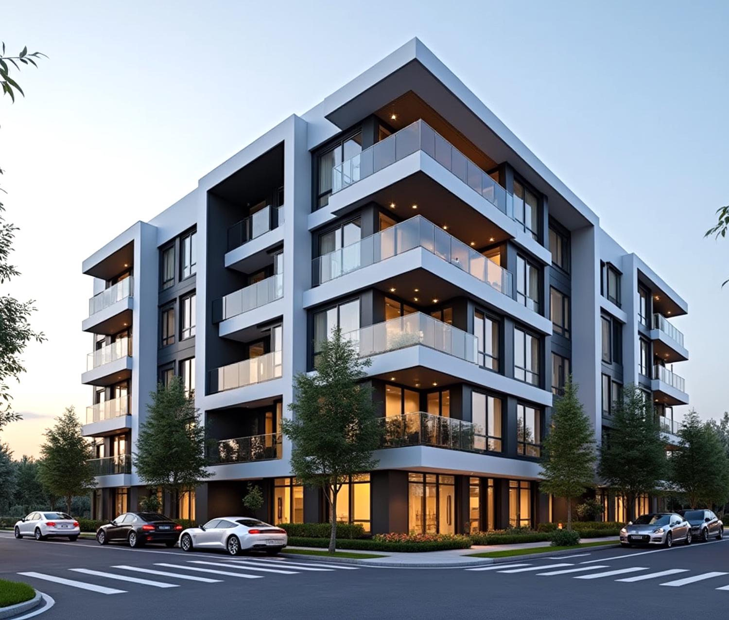 Design Apartment Building, Office Building, High Rise Building ...