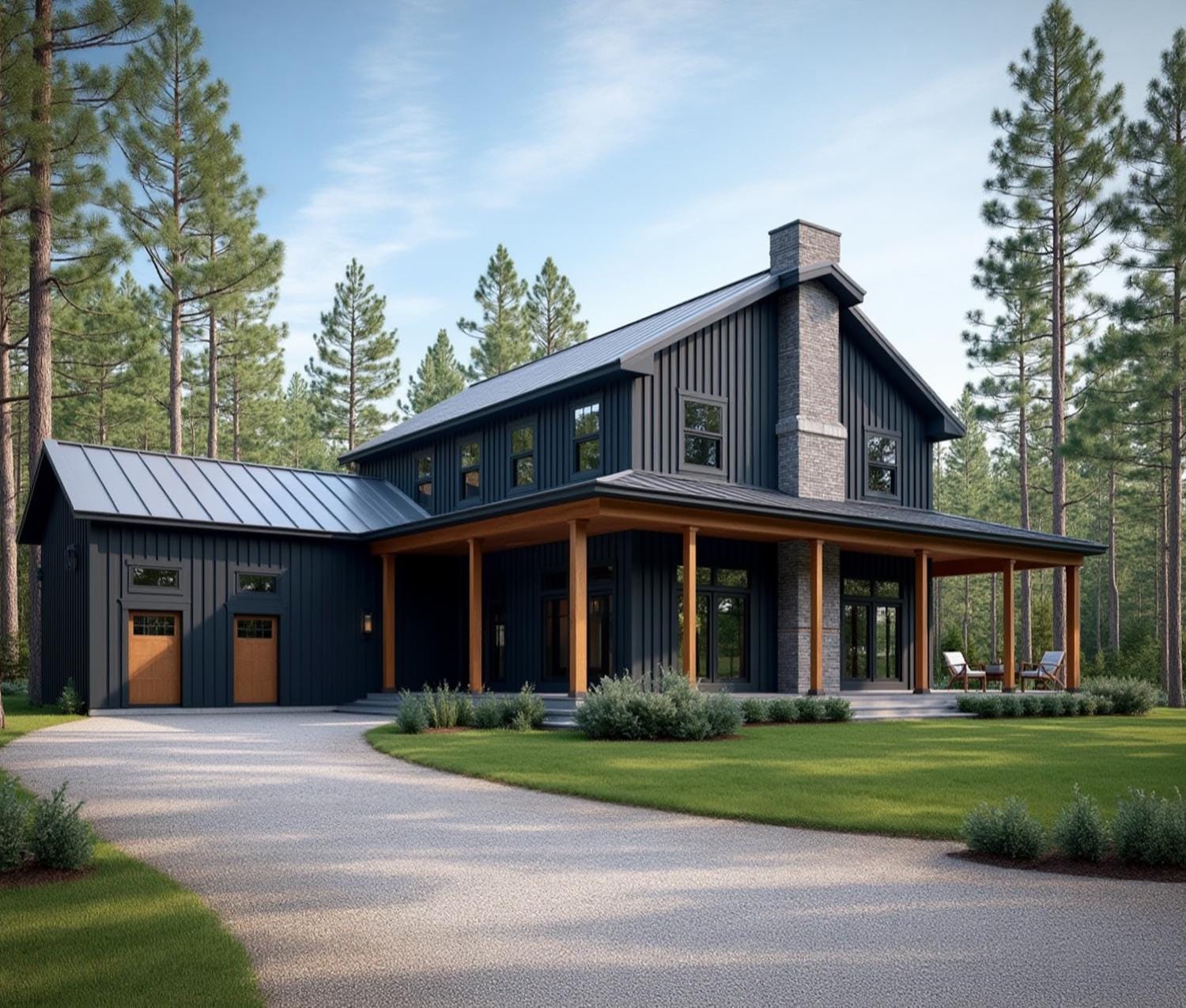 Design Barndominium, Farm House, Ranch, Cottage, Country House, Provide ...