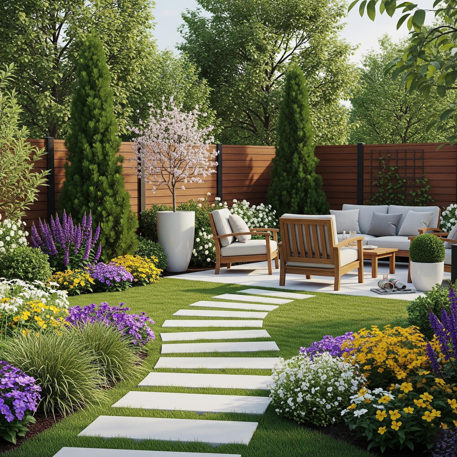 Online Garden Design, Custom Garden Design, Garden 3D Rendering ...