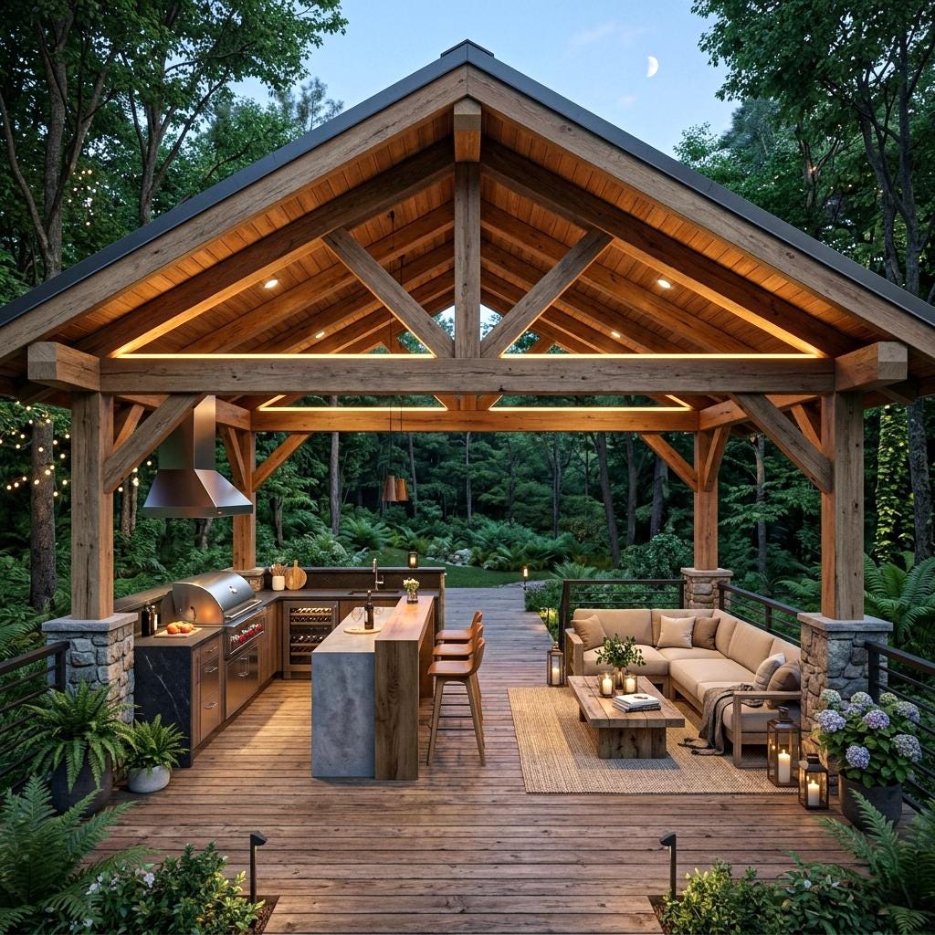 Custom Outdoor Kitchen Design, Backyard Kitchen Plans, Patio BBQ Layout ...