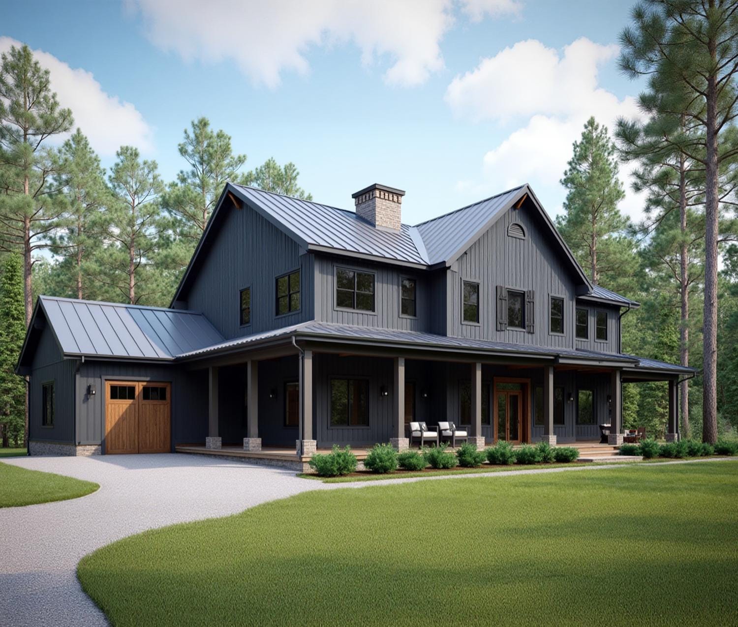 Design Barndominium, Farm House, Ranch, Cottage, Country House, Provide ...