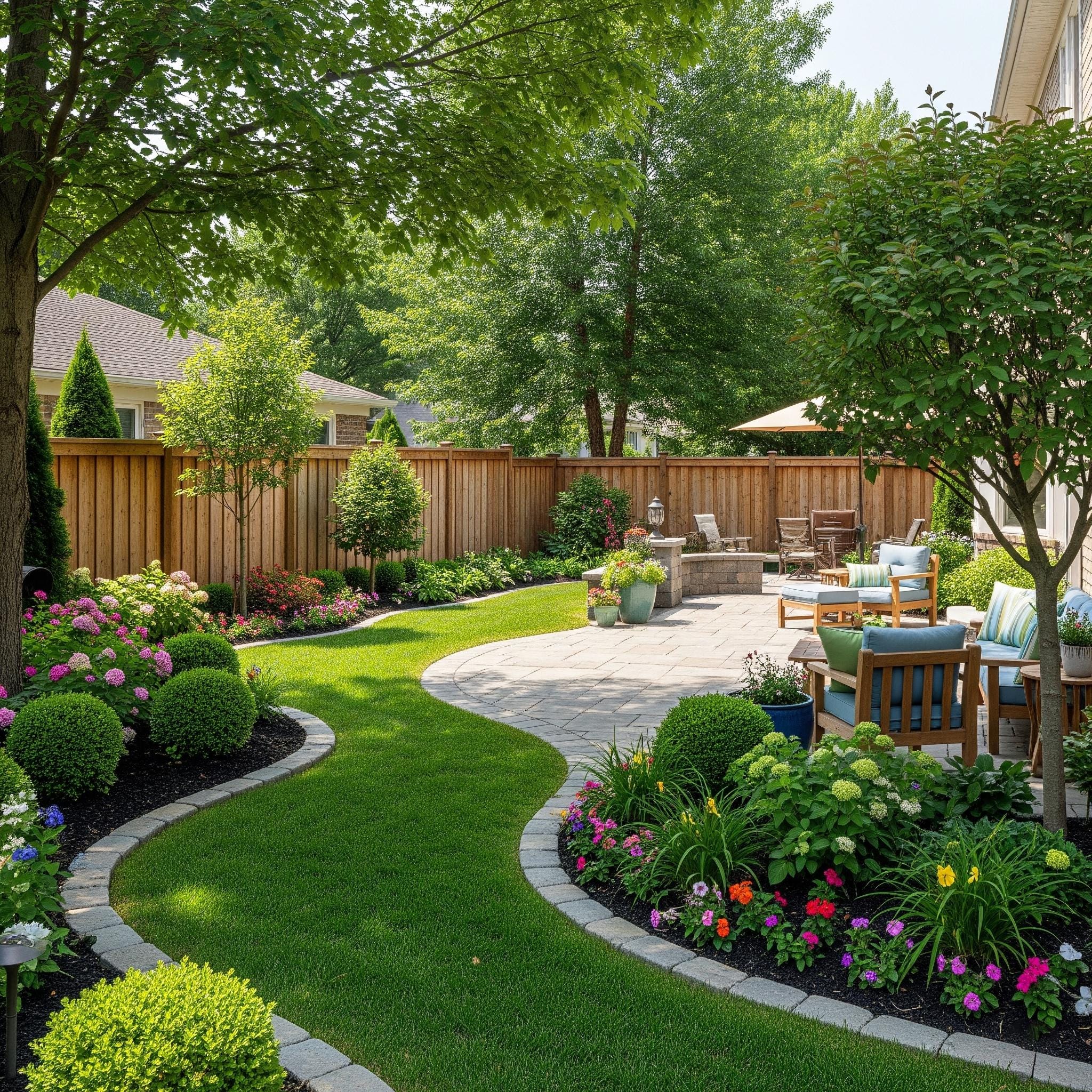 Online Garden Design, Custom Garden Design, Garden 3D Rendering ...