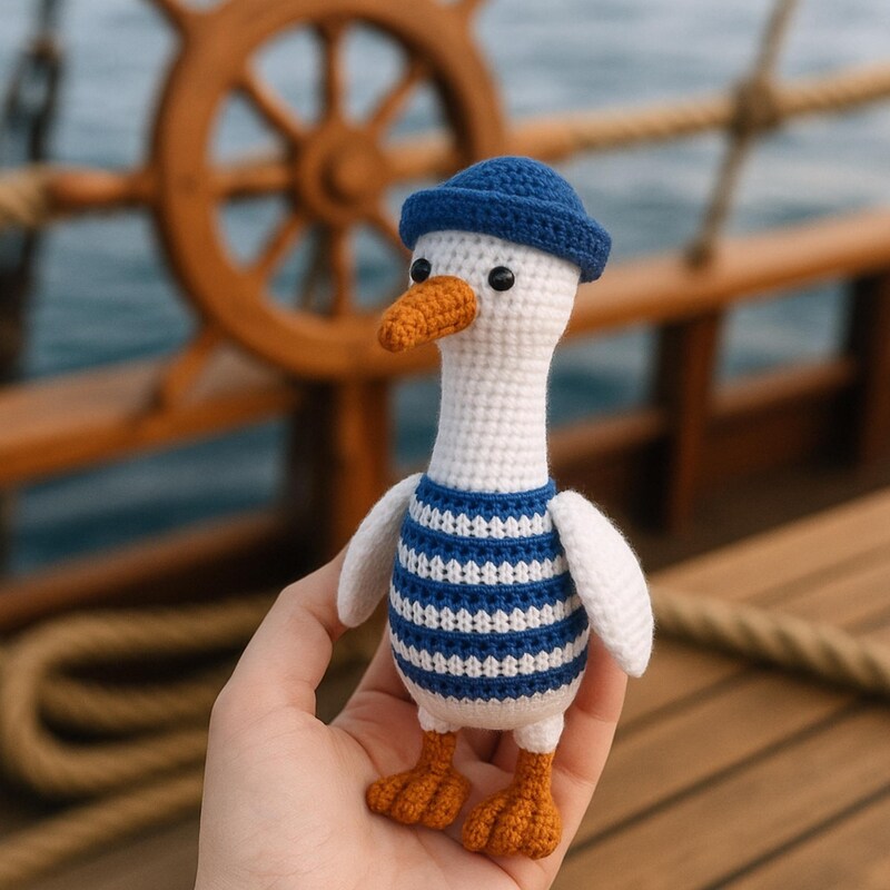Seagull Plush - Etsy