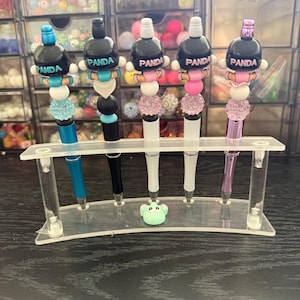 Set of Five Cute Skull Panda Themed Pens. Great for School, Office, and ...