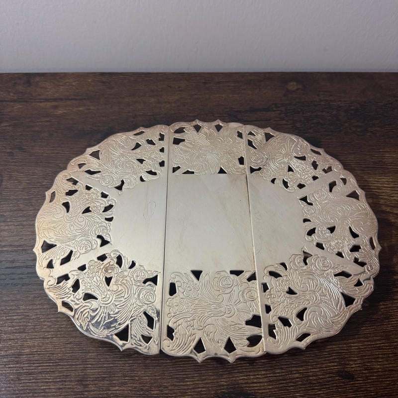 Silver Trivet - Etsy