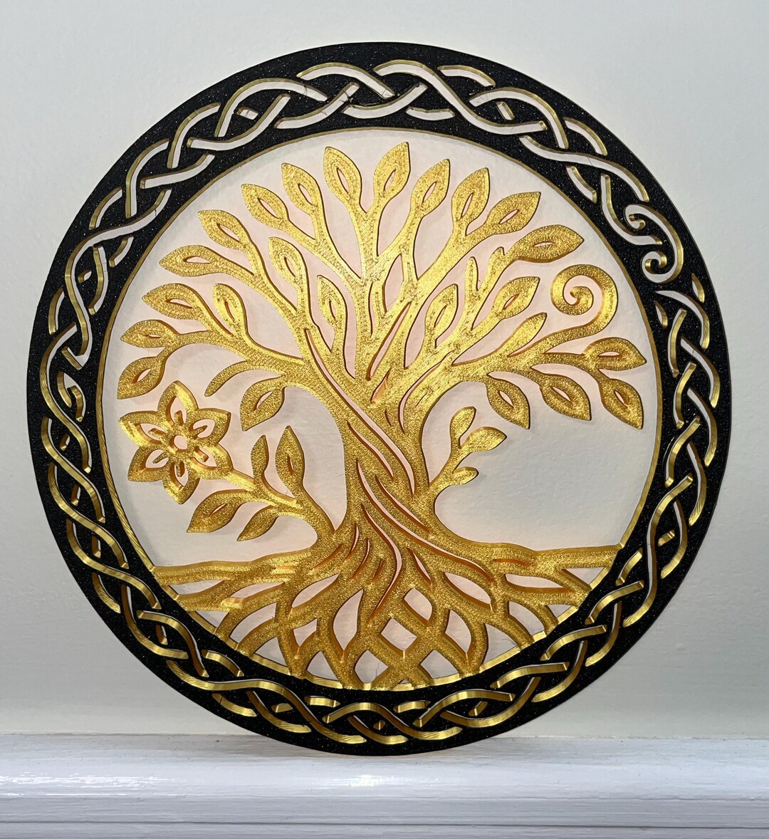 This Multi-layered Tree of Life Design. Designed to Be Printed in ...