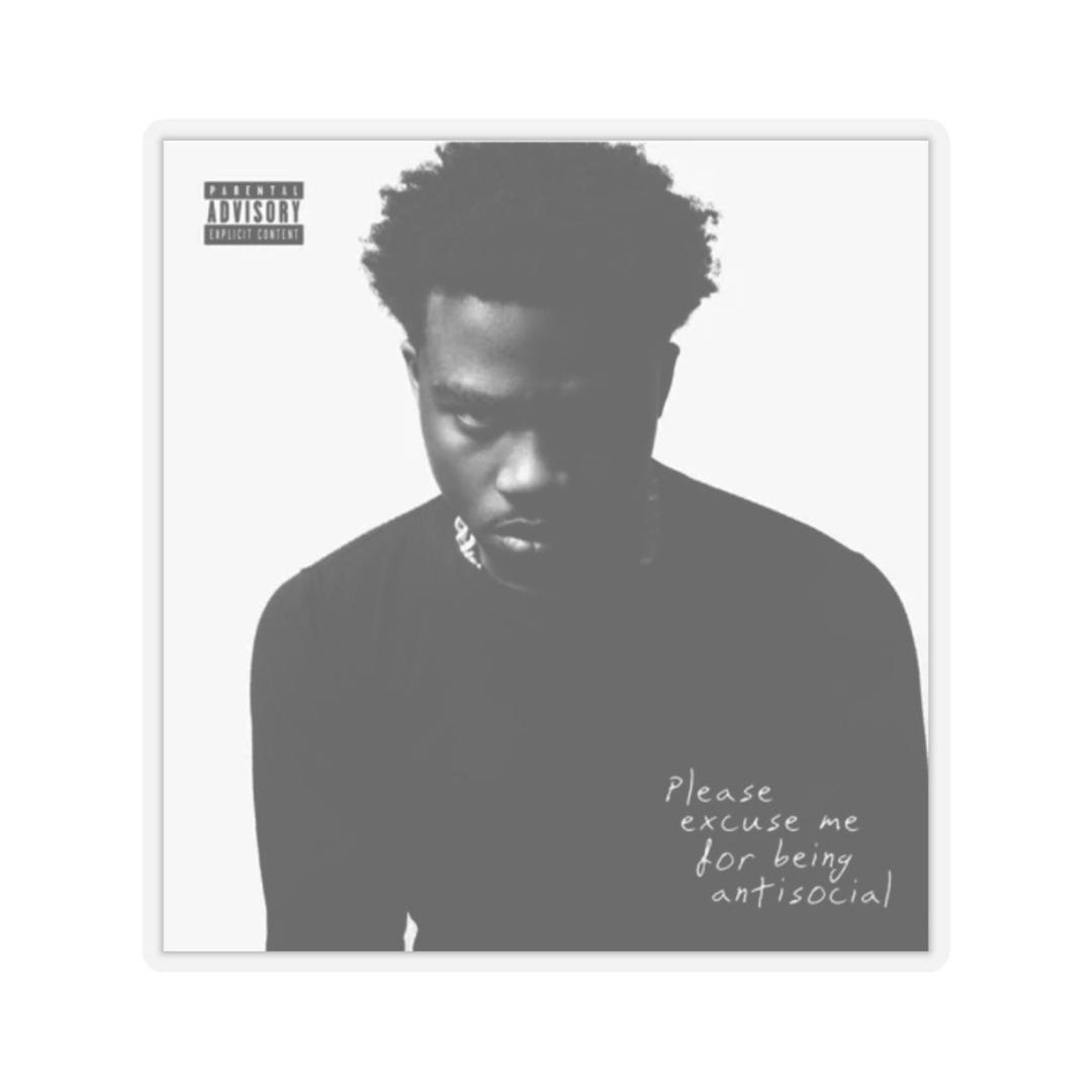 Roddy Ricch Album Cover Kiss-cut Stickers, Music Fan Gift, Laptop Decal ...