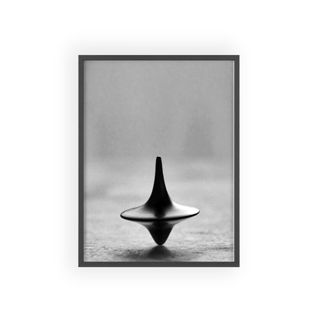 Inception Movie Poster With Wooden Frame, Vintage Movie Decor, Wall Art ...