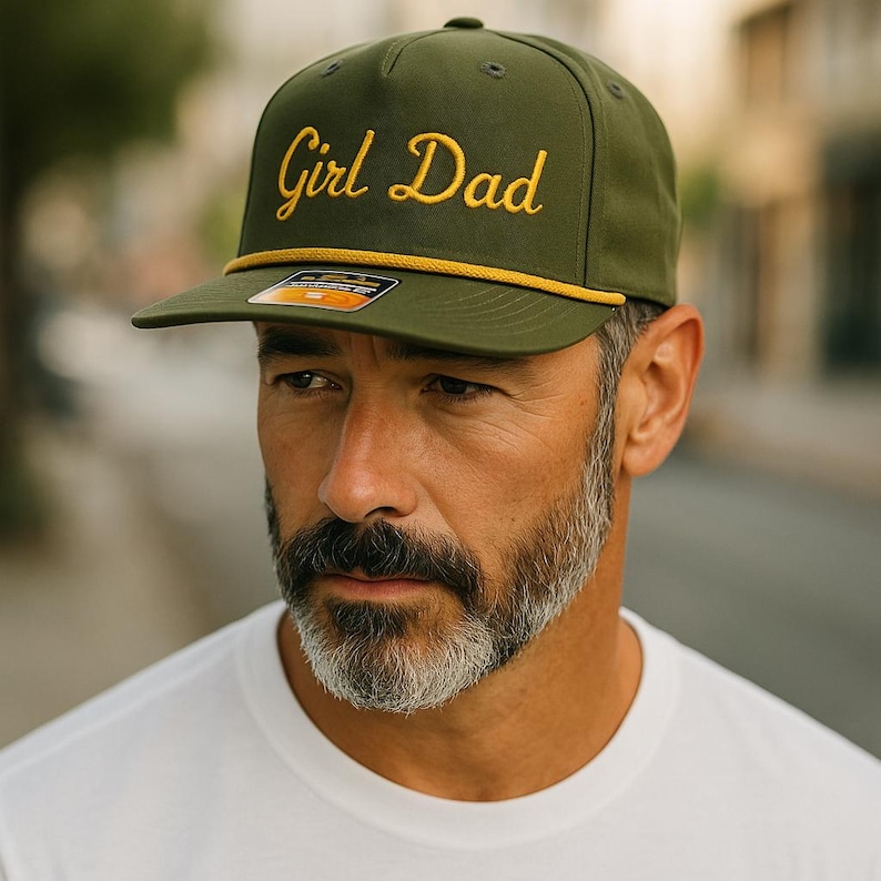 Girl Dad Hat: Loden Green Richardson 256 Rope Cap Gift for Him - Etsy